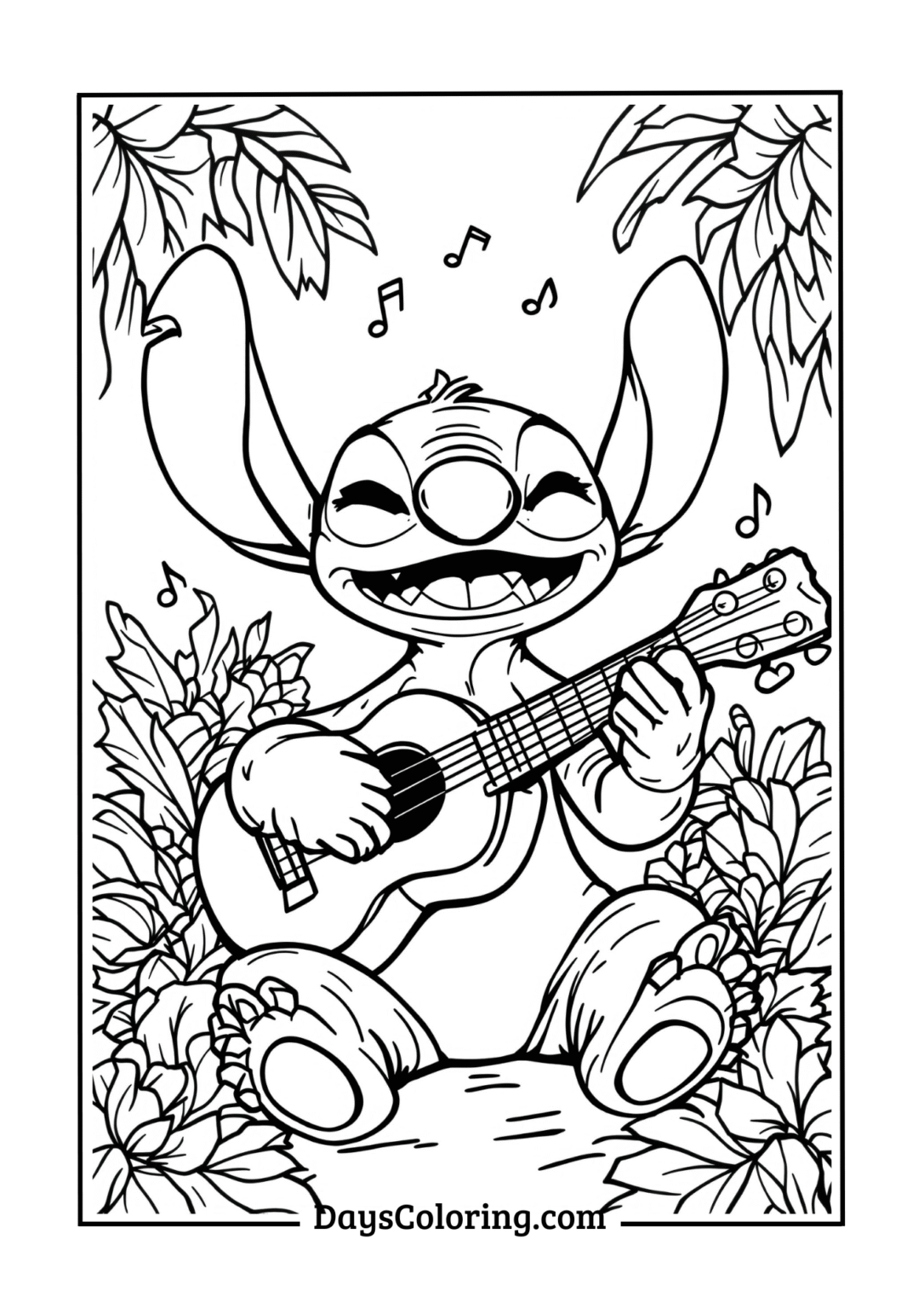 40 Stitch Coloring Pages: Free Printable - Days Coloring