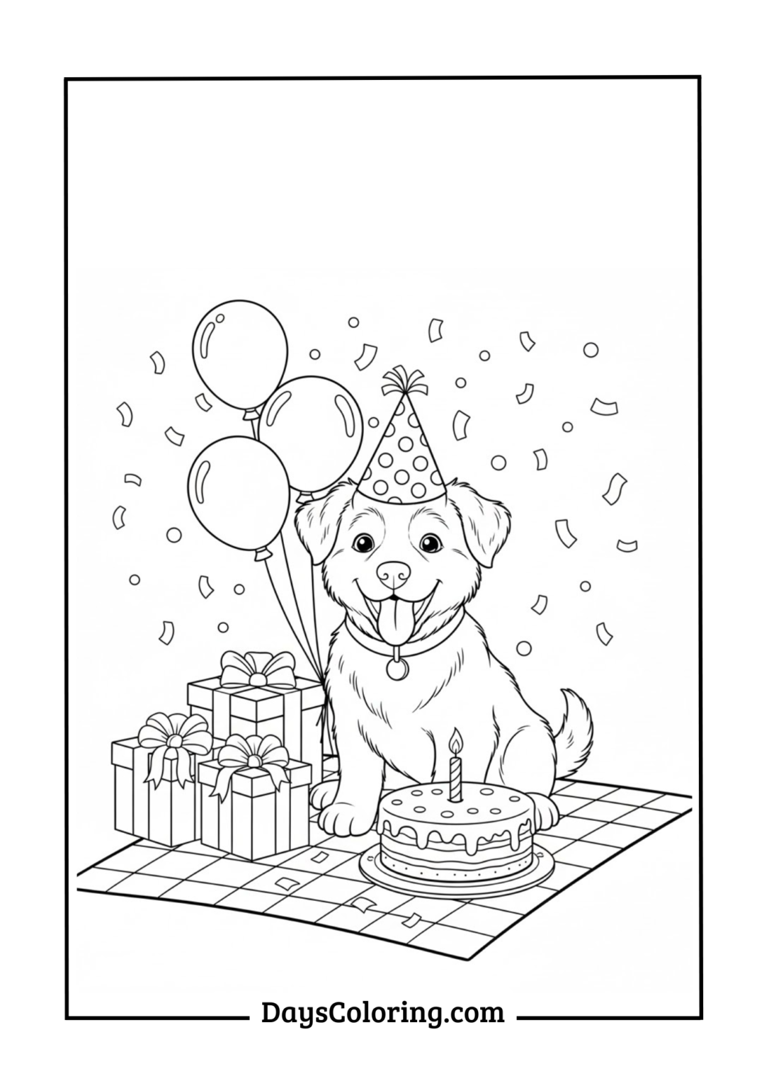 Puppy Coloring Pages: 100+ Free Printables for Kids & Adults
